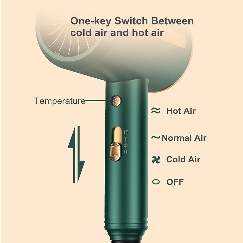 Negative Ion Hair Dryer High Speed Blow Dryer Powe... – Grandado