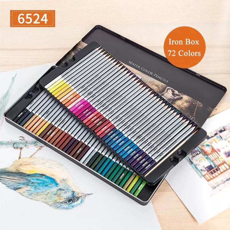 24/36/48/72 Colors Water-Soluble Color Pencil Colo... – Grandado