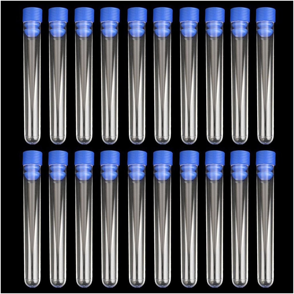 20pcs Test tubes 100x15mm Disposable non-graduated... – Grandado