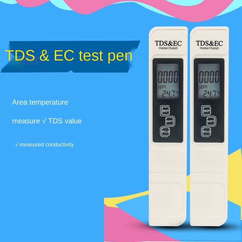3-Button TDS Probe Water Test Pen EC Conductivity ... – Grandado