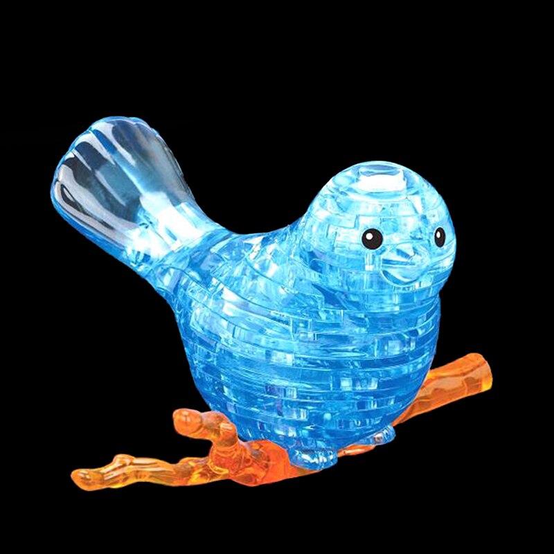 77HD 3D Diy Dier Puzzel Model Blokken Vogel Met Kl... – Vicedeal