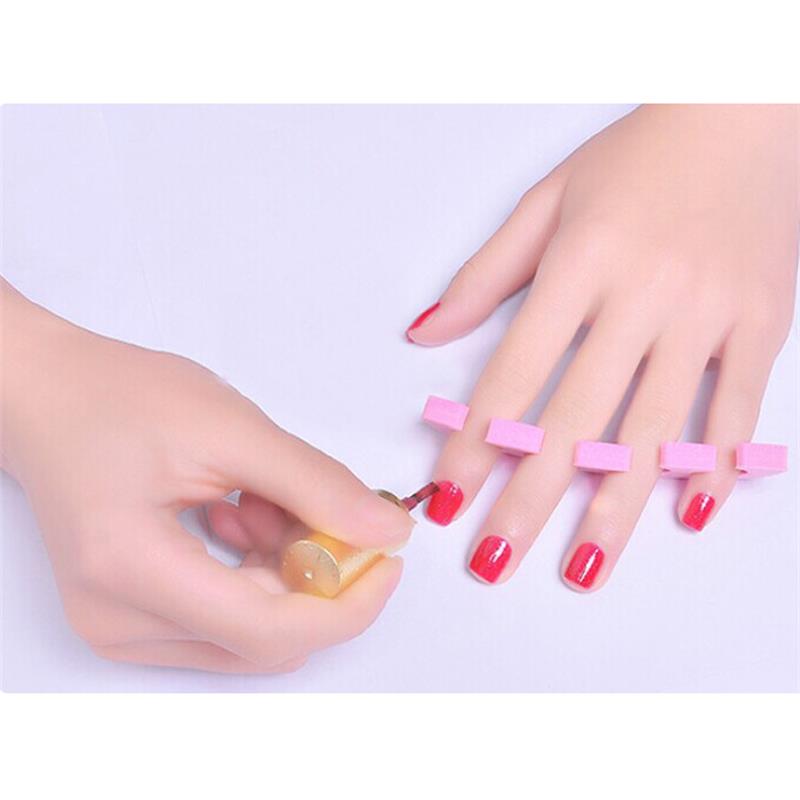 Nail art tæer separatorer fingre fødder svamp blød... – Grandado