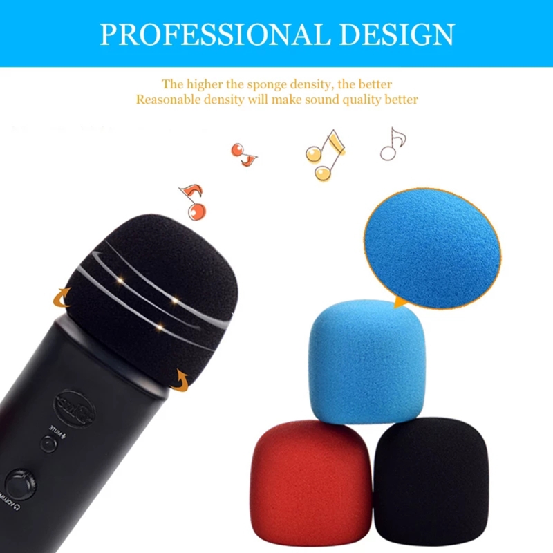 Large Foam Mic Cover Handheld Microphone Windscree... – Vicedeal