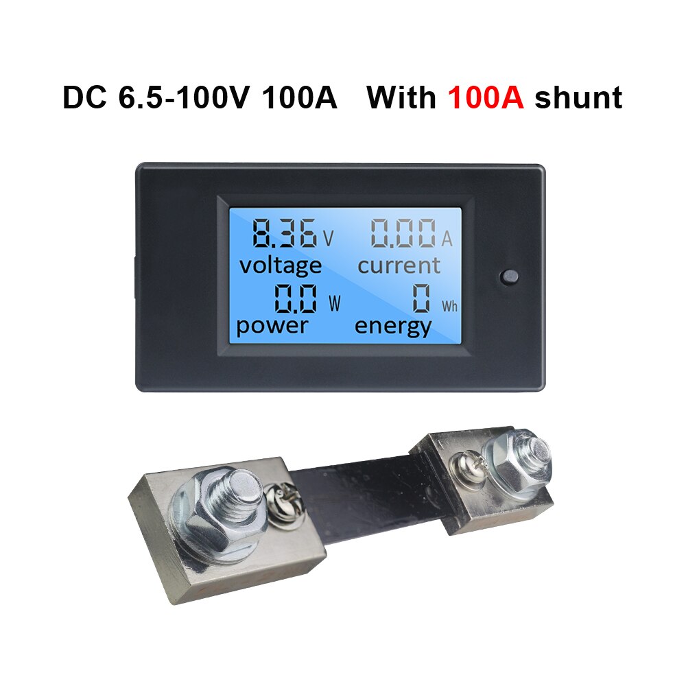 20A/50A/100A Digitale Meter Dc 6.5-100V Voltmeter ... – Grandado