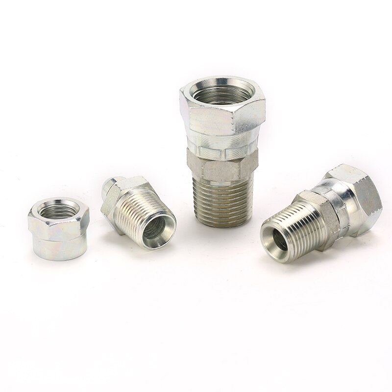 2NU carbon steel fitting NPT male/NPSM female 60 c... – Vicedeal