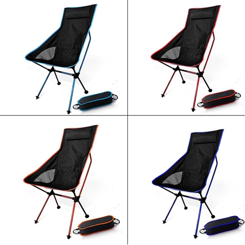 Folding High Back Moon Chair with Carrying Bag,for... – Grandado