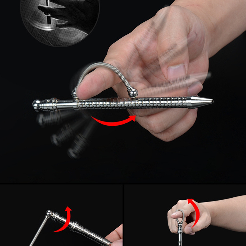 Fidget Pen Stress Relieve Toys Metal Fidget Pen Sp... – Grandado