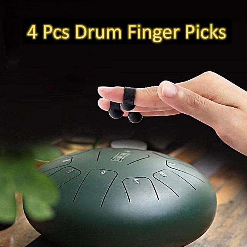 4 Stks/set Drum Tikken Vinger Set Ethereal Drum St... – Grandado