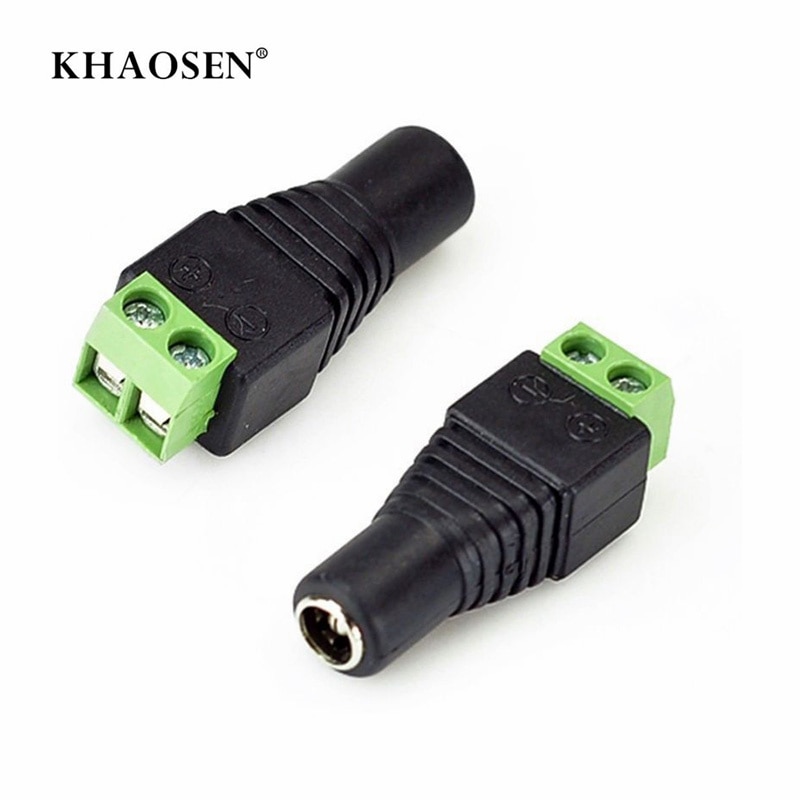 DC Power Female Plug Jack Adapter Connector Plug 2... – Grandado