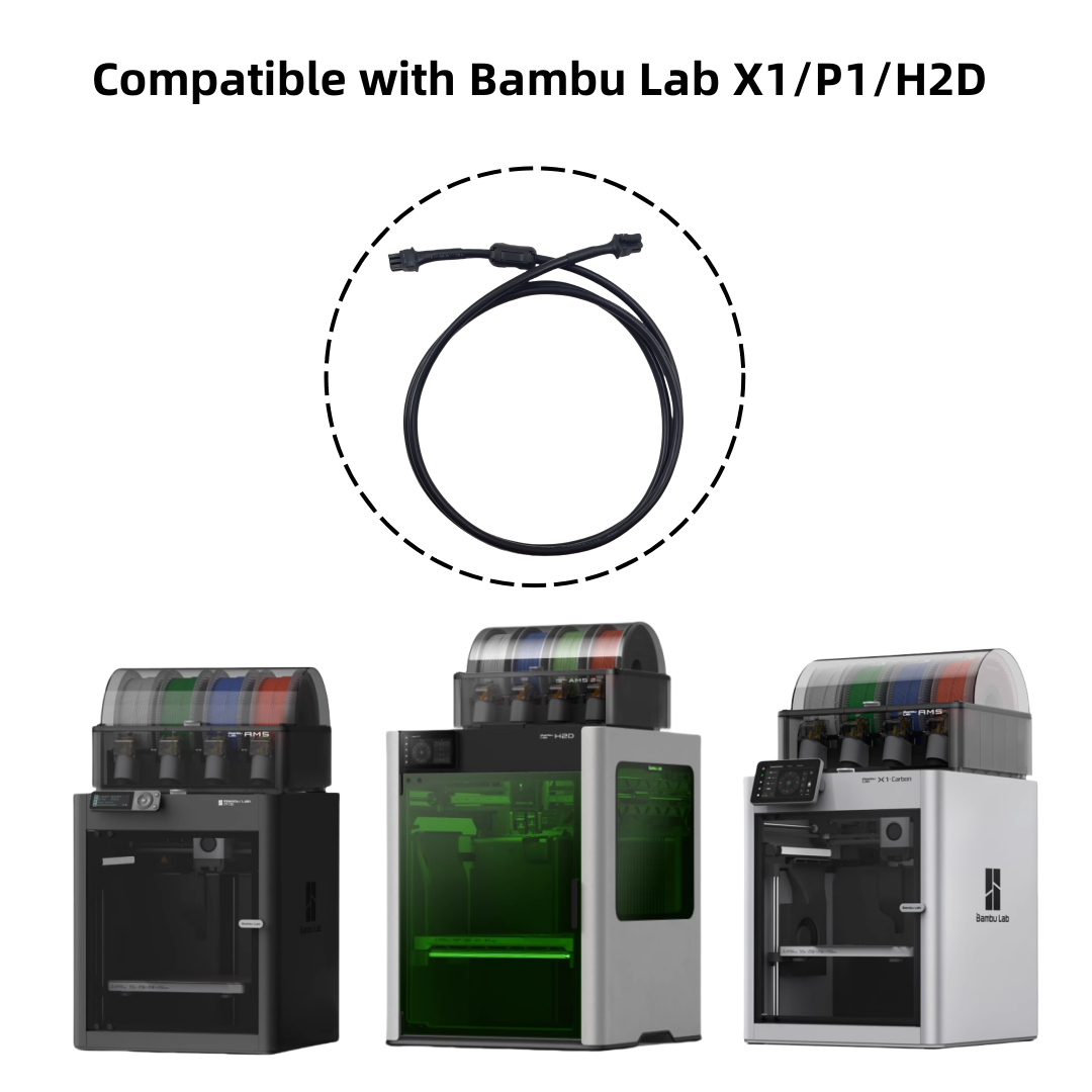 til bambu lab h2d x1c p1s 3d- skriver 6- pinner d... – Grandado
