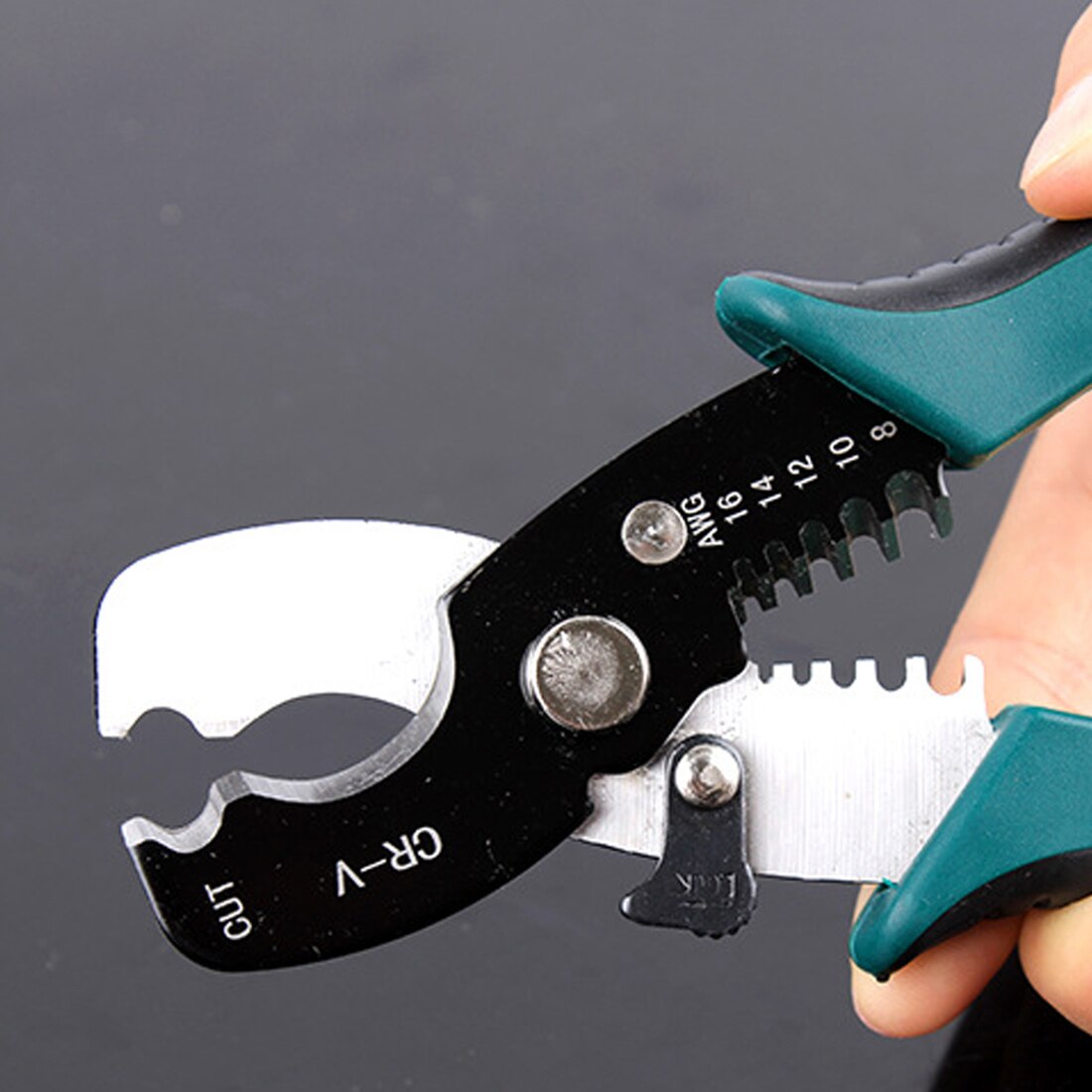 8" Wire Stripper Cable Cutting Scissor Stripping P... – Grandado