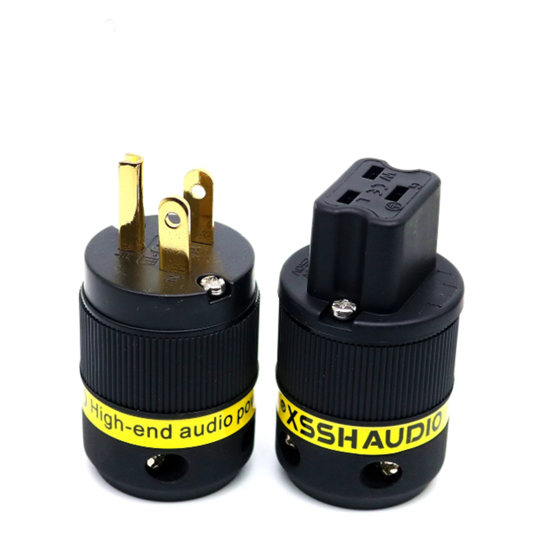 20A Iec Us Plug Diy Hi-End Hifi Zuiver Koper Messi... – Vicedeal