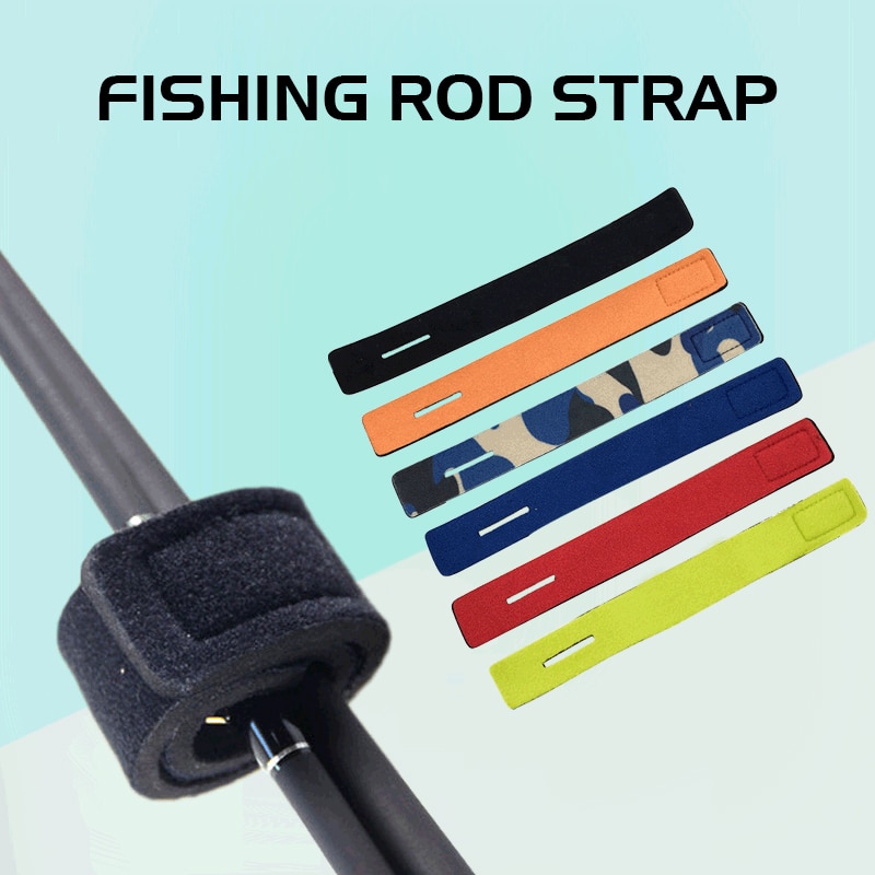 Reusable Fishing Rod Tie Holder Strap Suspenders F... – Vicedeal