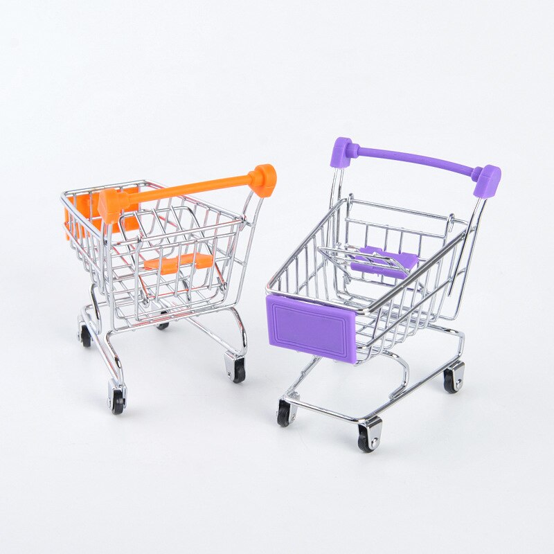 Mini Supermarket Shopping Cart Trolley Bird Parrot... – Grandado