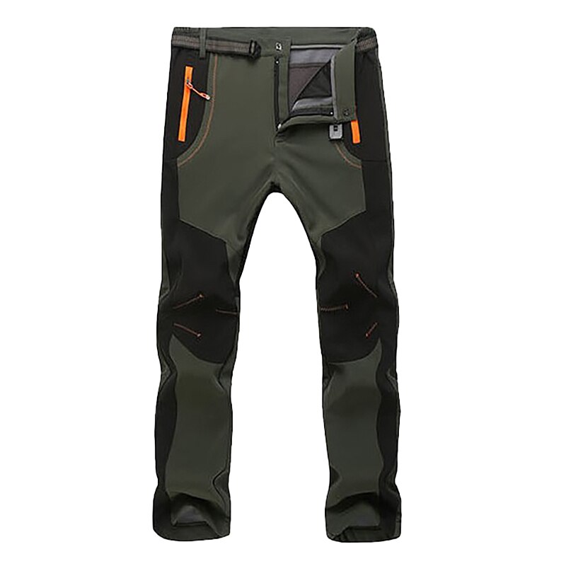 Men's Autumn Thickened Warm Soft Shell Pants Water... – Vicedeal