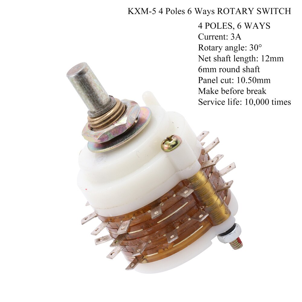 ROTARY SWITCH For DIY Attenuator Potentiometer Vol... – Vicedeal