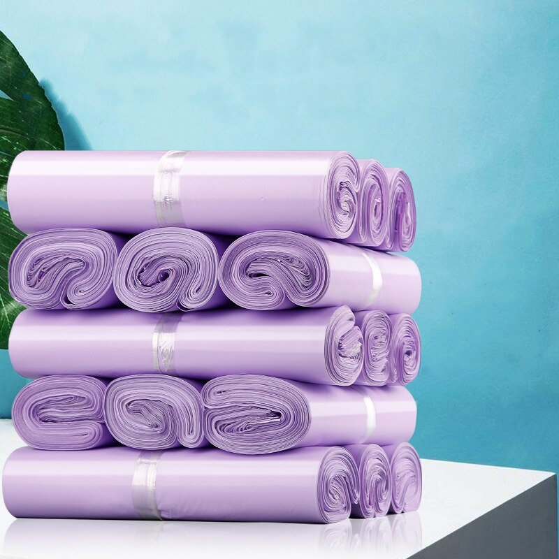 50Pcs Pink&Purple Courier Mailer Bags Poly Pac... – Grandado