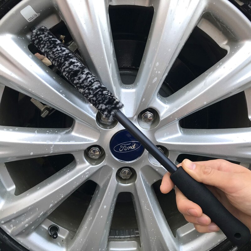 Lucullan Wasstraat Velgen Borstel Lange Sterke Han... – Grandado