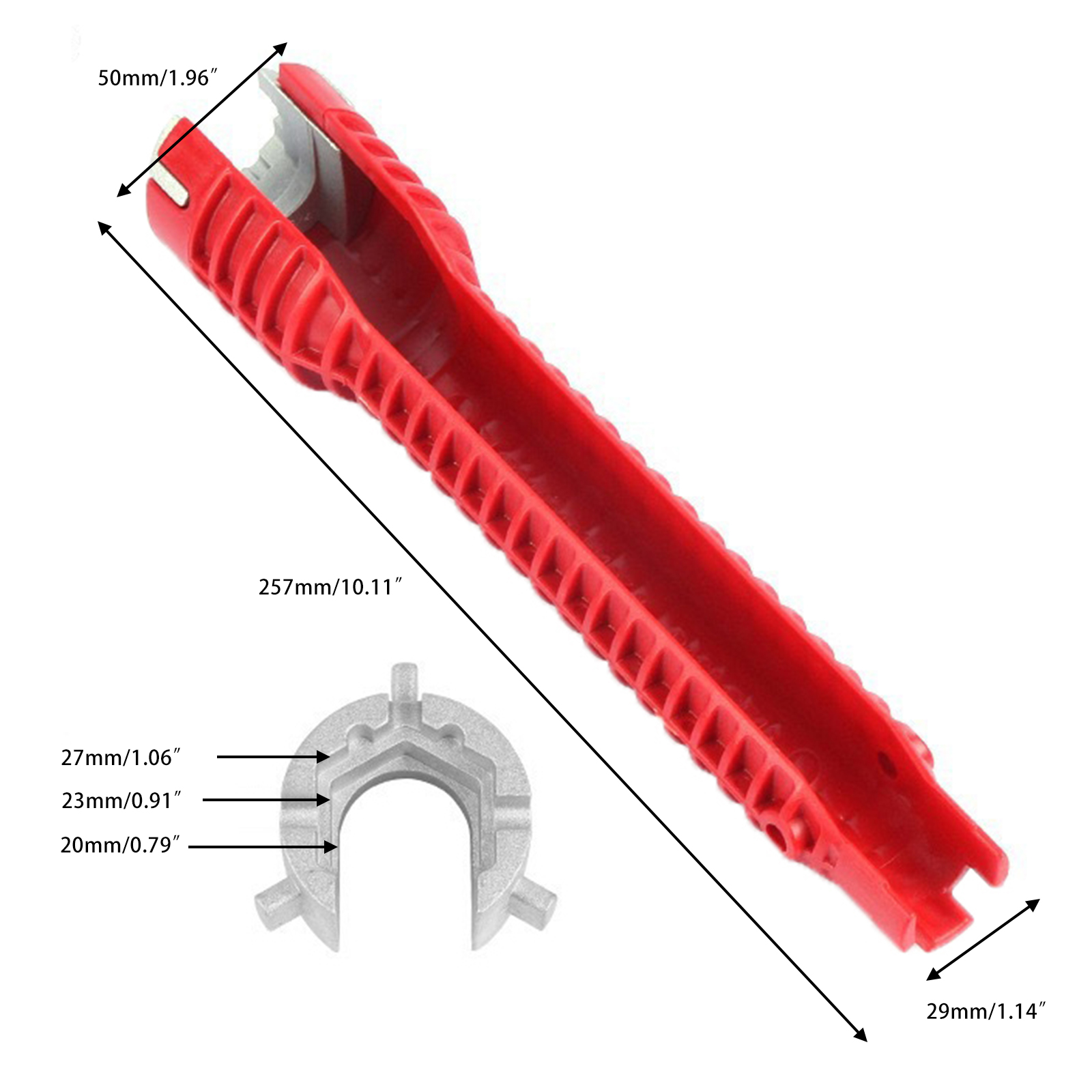 8 In 1 Key Flume Wrench Sink Multitool Pipe Magic ... – Grandado
