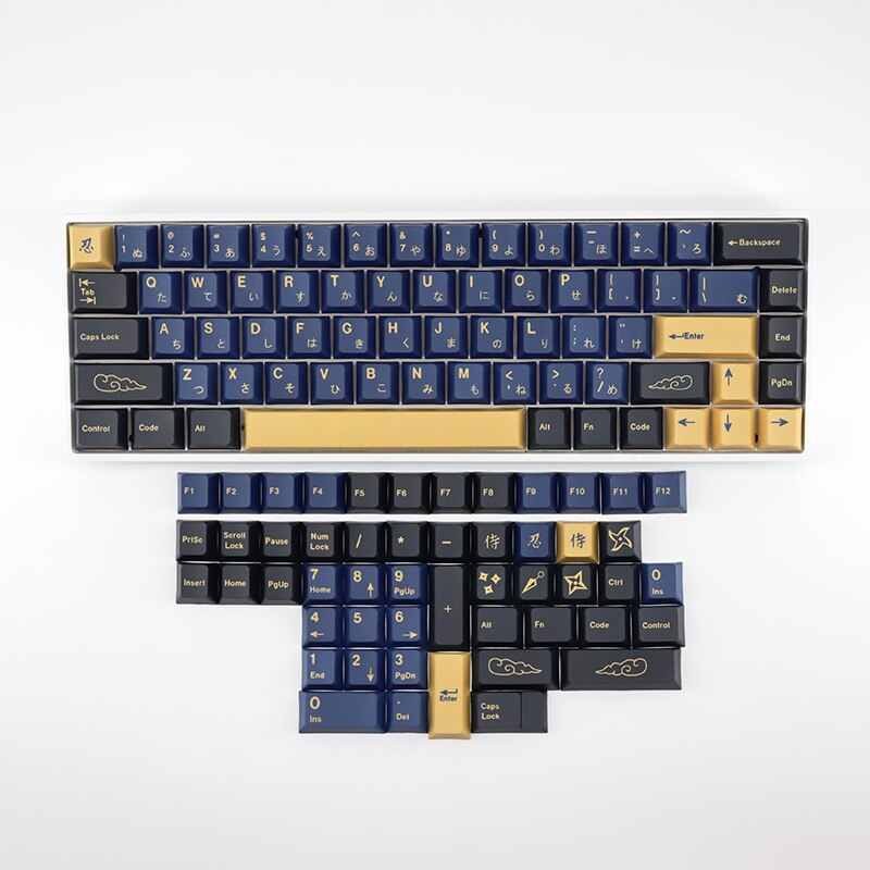 119 Keys Blue Samurai Keycaps PBT Keycap Cherry Pr... – Vicedeal