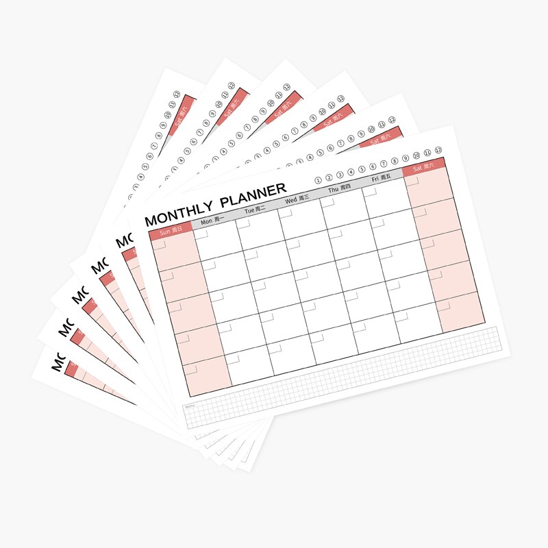 Fizz Weekly Plan Desktop Efficiency Plan PU Monthl... – Grandado