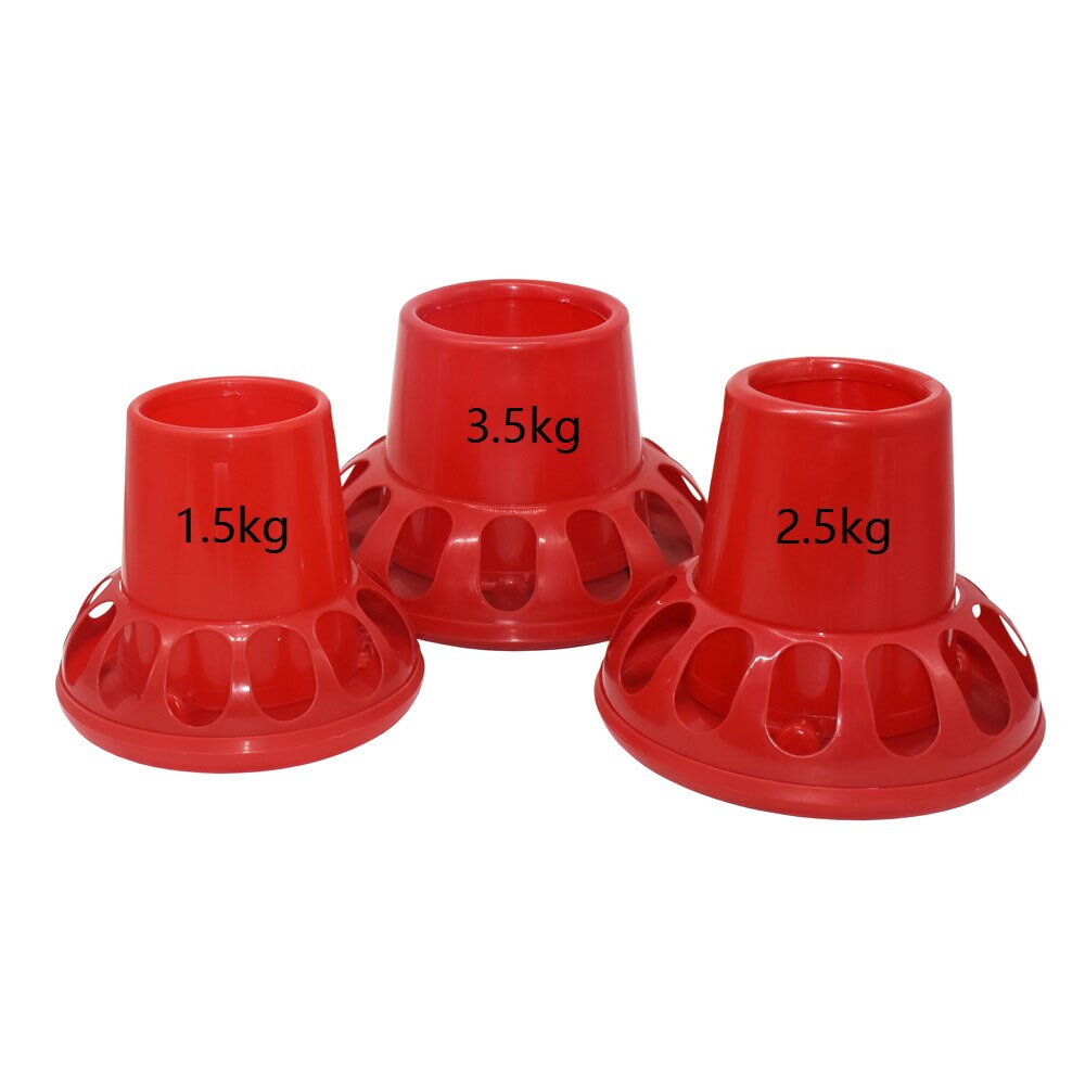 2 Pcs Poultry Feeding Tools 1.5 Kg / 2.5 Kg/3.5 Kg... – Vicedeal