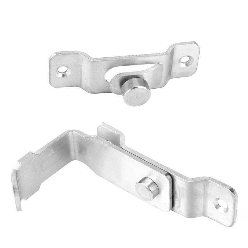 wooden box lock Stainless Steel 90 Degree Right An... – Grandado