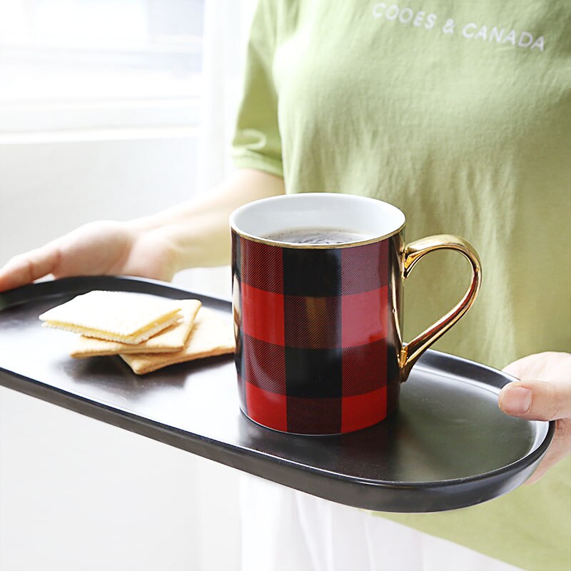 Scottish style couple mug large capacity mug ceram... – Grandado