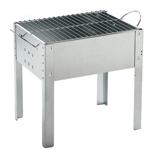 Tragbare Grill Grillen Edelstahl Holzkohle Rechtec... – Vicedeal