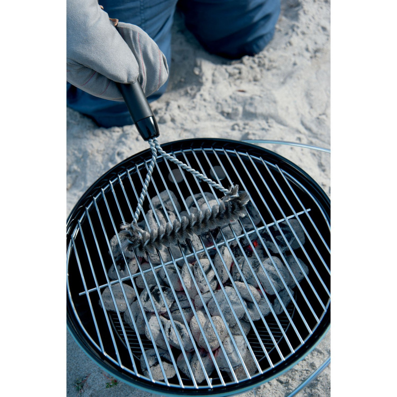 T Shaped Kitchen Stainless Steel Grill BBQ Cleanin... – Vicedeal