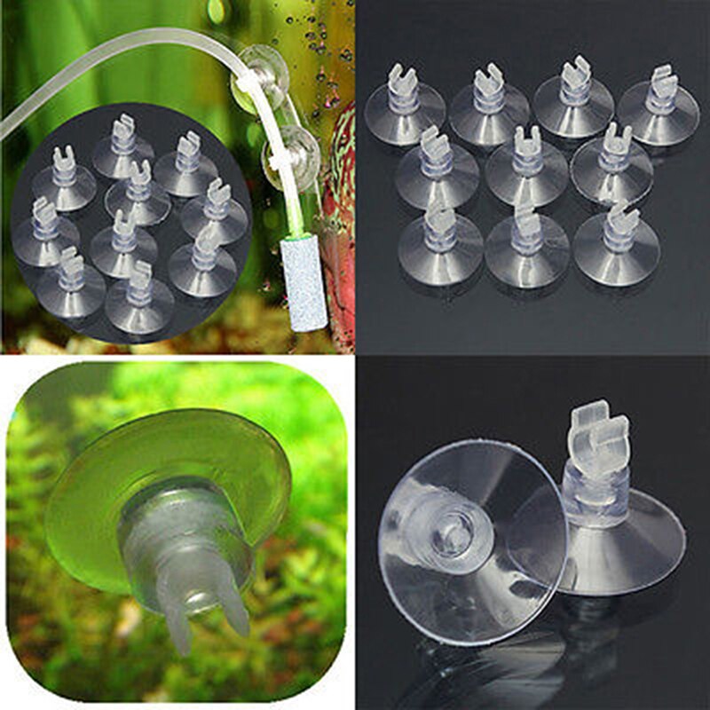 Aquarium aquarium zuignap zuurstof buis luchtpomp ... – Vicedeal