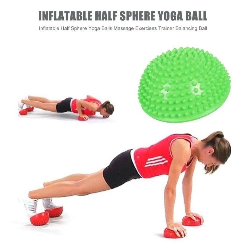 16cm Yoga Half Ball Muscle Foot Body Exercise Stre... – Vicedeal