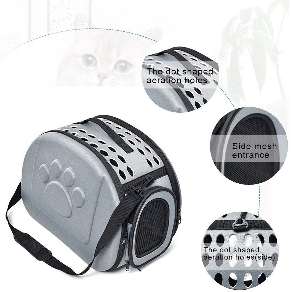 Outdoor Cat Carrier Bag Travel Cat Carrier Bag wit... – Grandado