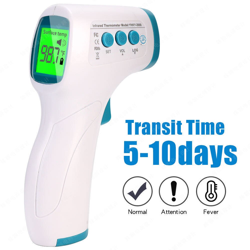 Electronic Digital LCD Infrared Thermometer Non-co... – Grandado