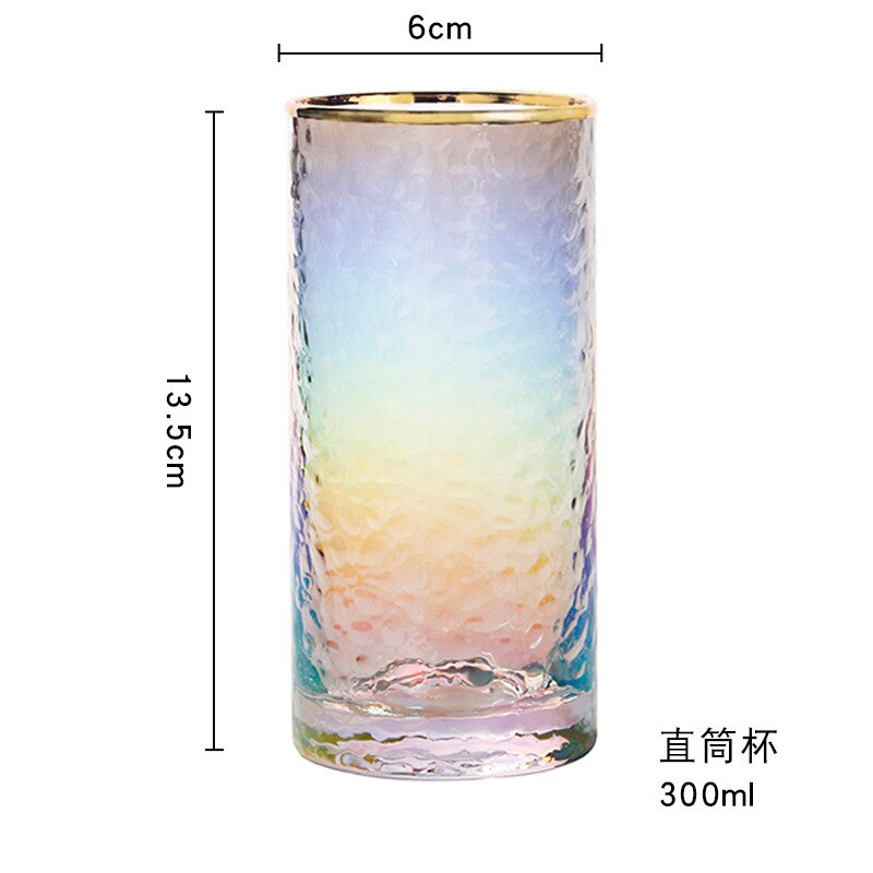 Japanese style colorful hammer pattern glass Phnom... – Vicedeal