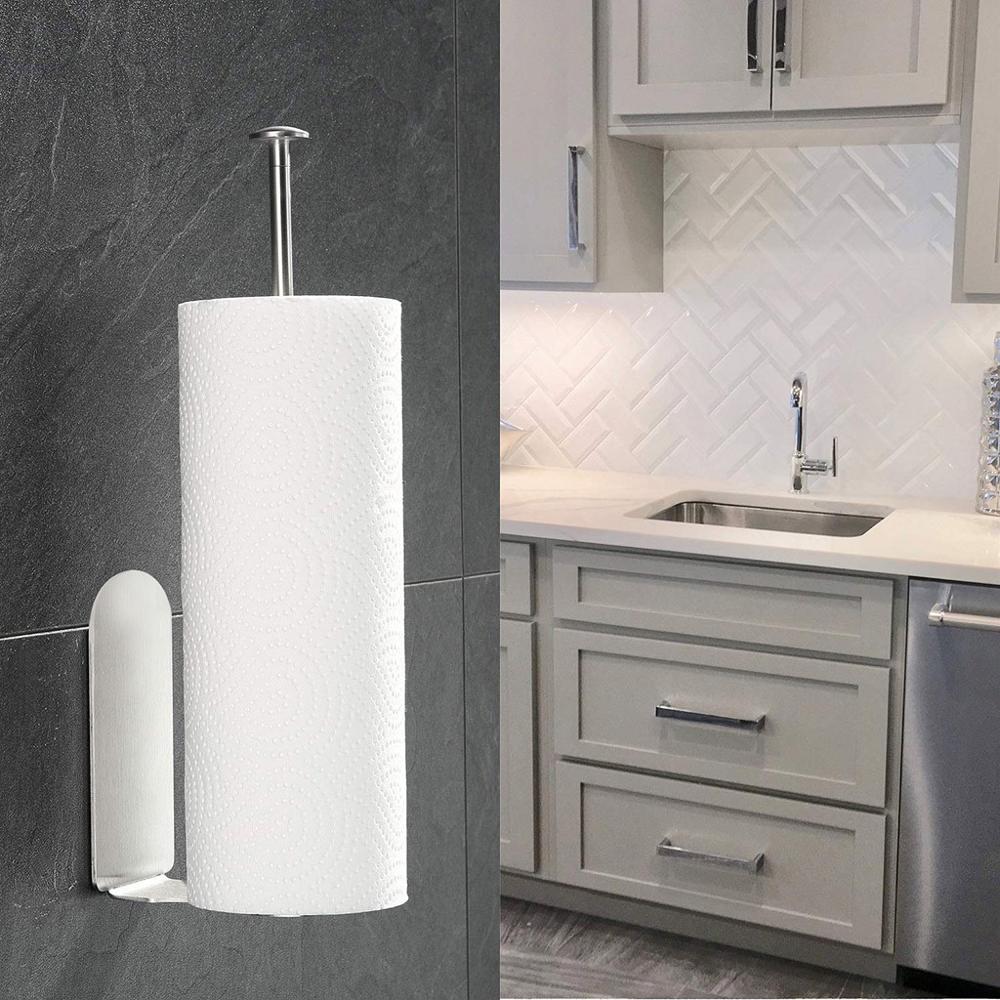 Vertical Wall Mount Paper Towel Holder