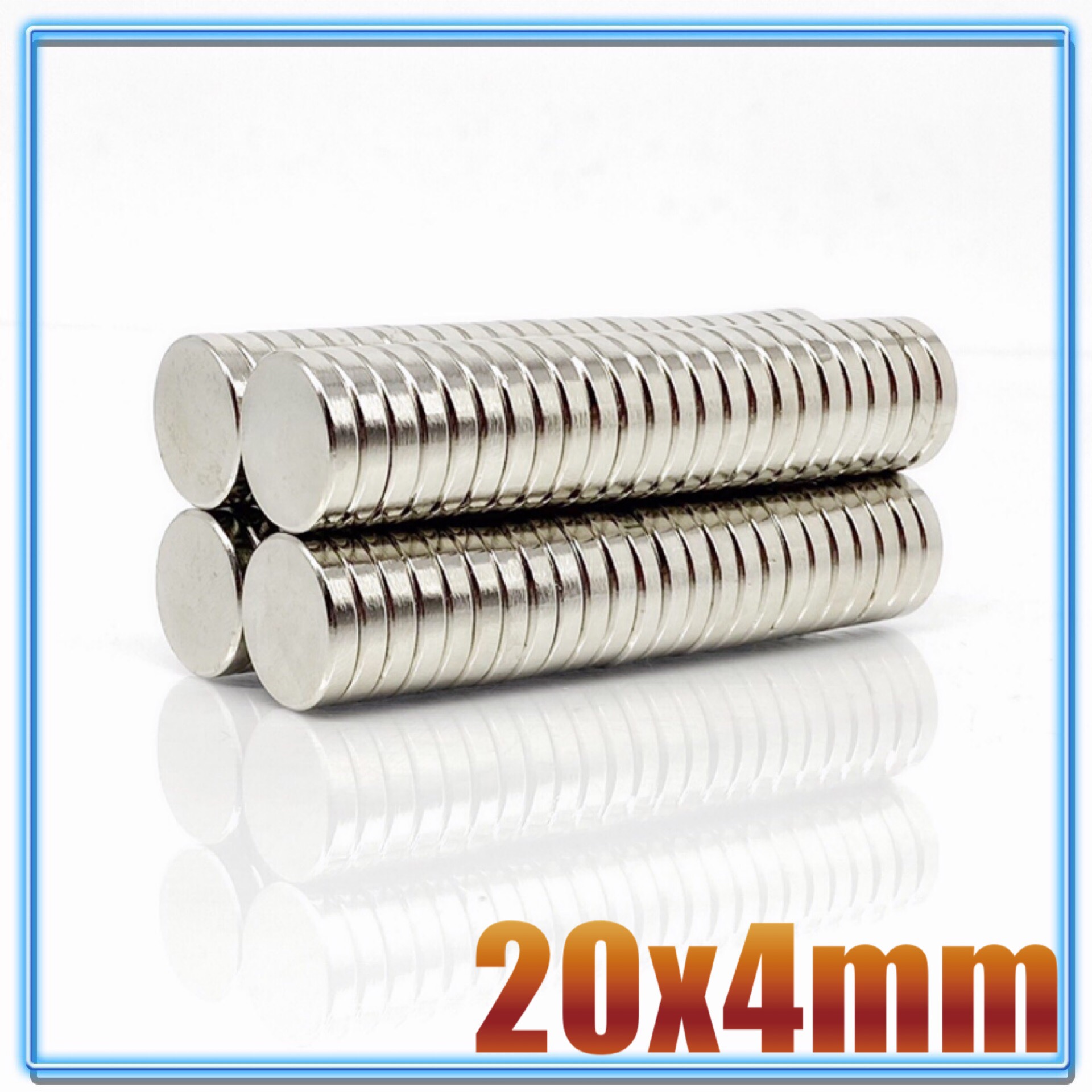 2-100PCS 20x4 Permanent Round Magnets 20mm X 4mm N... – Vicedeal
