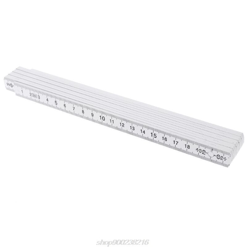 1M 2M 10-parts Folding Carpenters Ruler Lightweigh... – Grandado