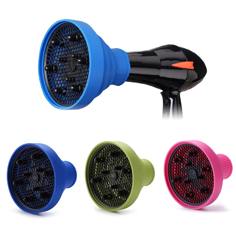 Hairdryer Diffuser Cover Silicone Foldable Hair Co... – Vicedeal