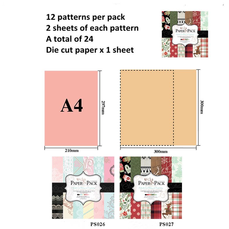 12 inch art deco paper 25 sheets/set of vintage fl... – Grandado