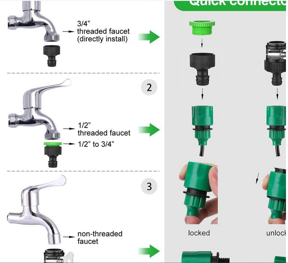 DIY Garden Water Intelligent Irrigation Kit Set Ou... – Grandado
