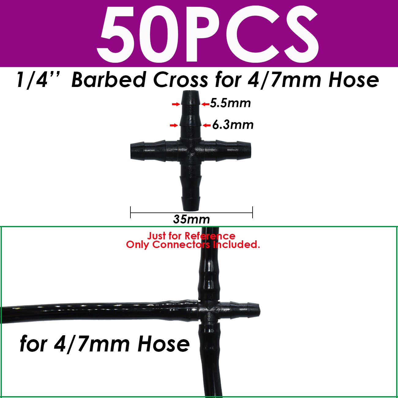 Waltregro 3/5 4/7mm Hose Garden Irrigation Connect... – Vicedeal