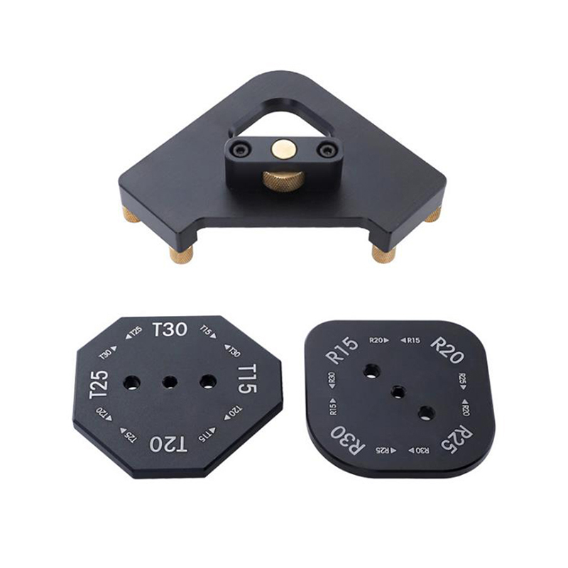 Woodworking 8 in 1 Corner Radius Template Jig Alum... – Grandado