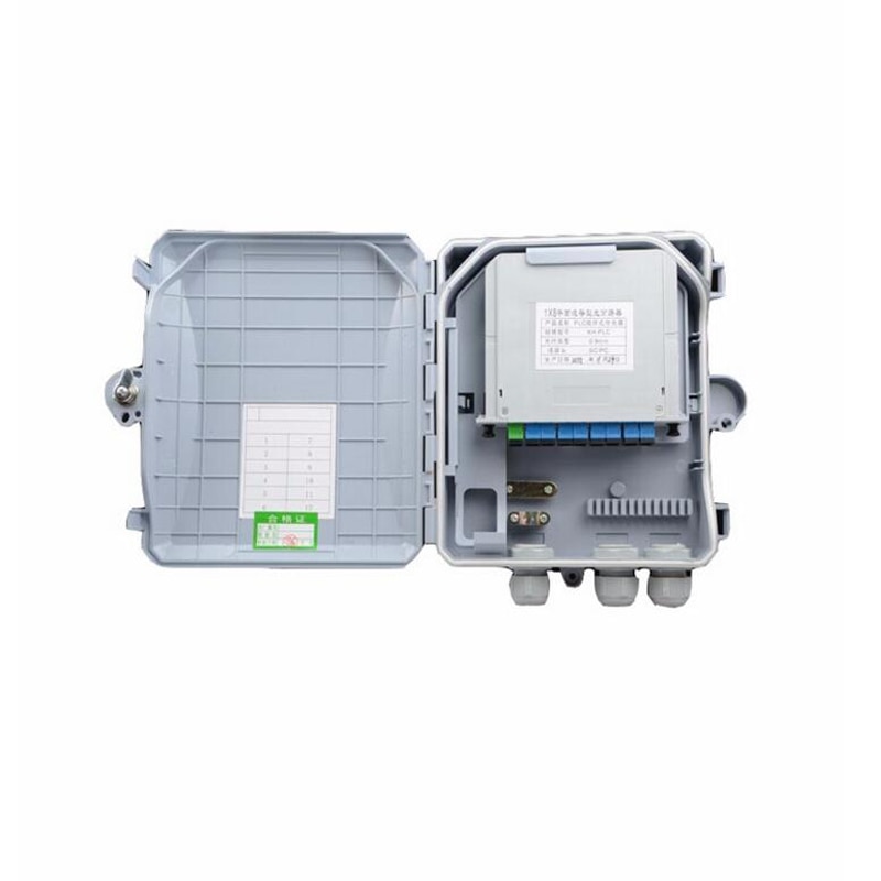 1 X 8 Core Fiber Optic Termination Box 8port FTTH ... – Vicedeal