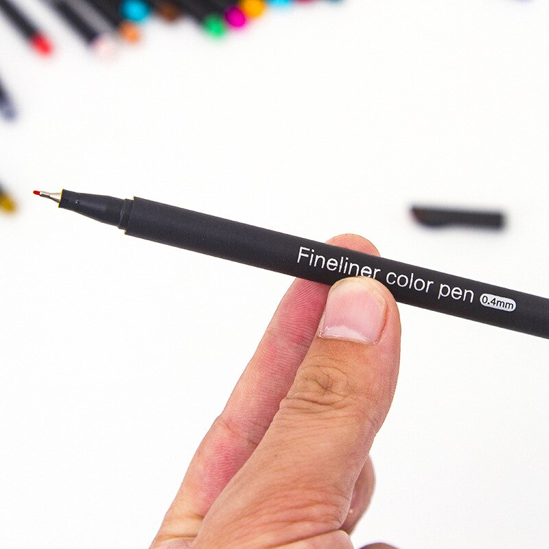 Fineliner 36 Colors Pen Set 0.4mm Fine Tip Line Wr... – Grandado