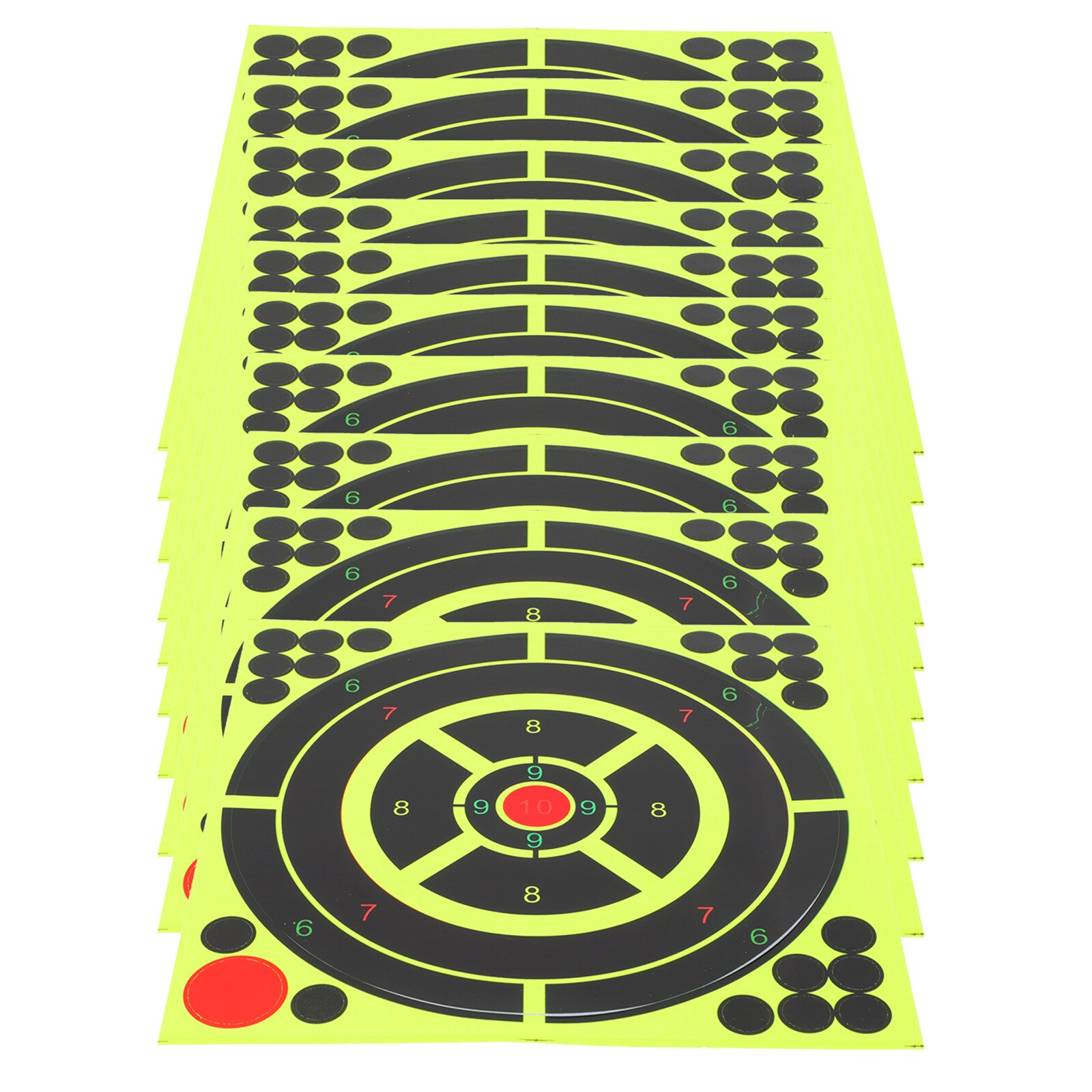 10pcs Target Paper Self Adhesive Visual Feedback S... – Grandado
