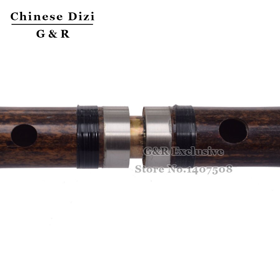Chinese Transverse Purple Bamboo Flute Dizi Two Se... – Grandado