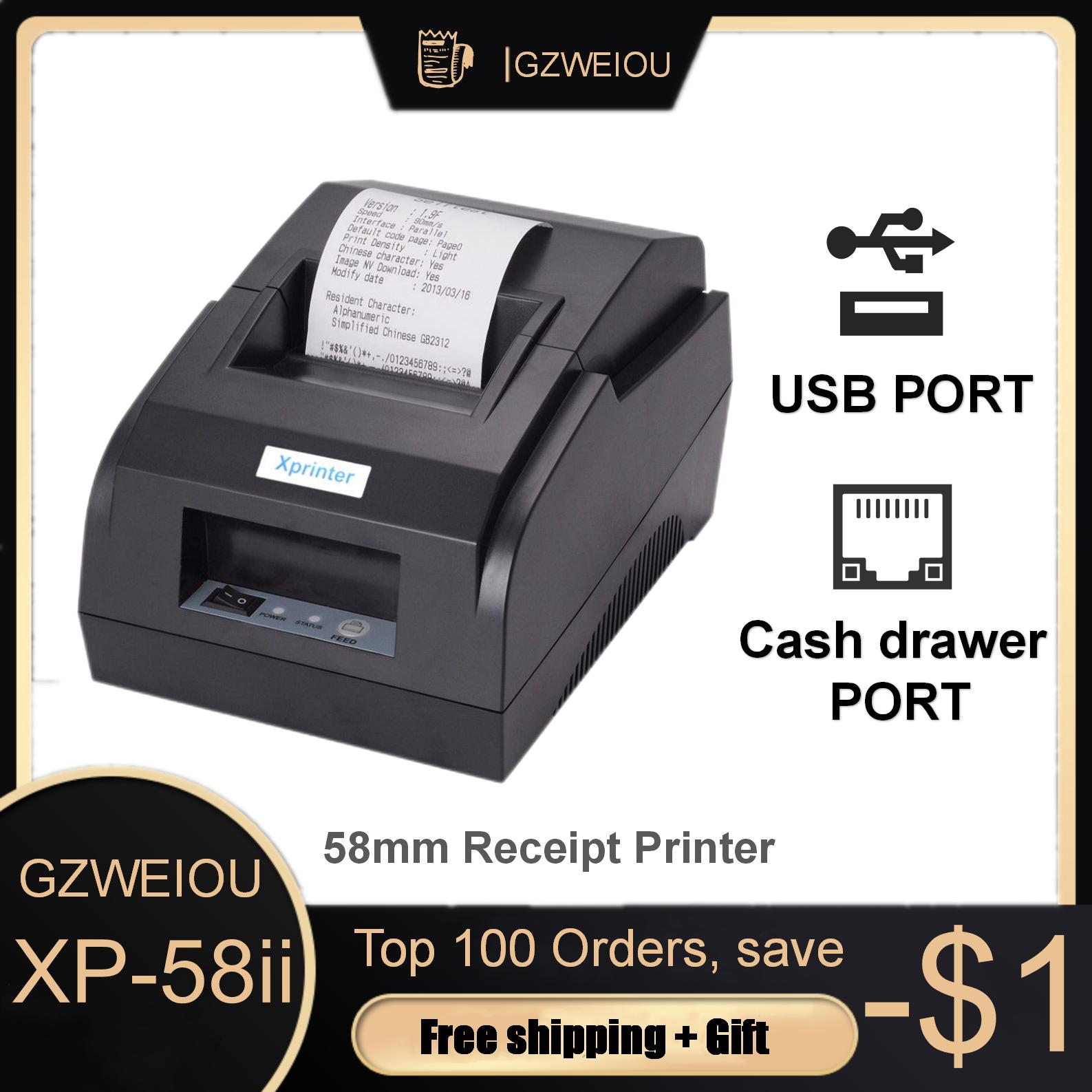 Xprinter-Impresora térmica de recibos, dispositivo... – Grandado