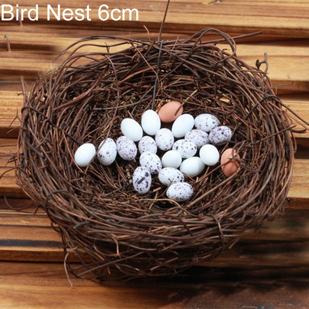 Leuke DIY Miniatuur Fairy Tuin Little Bird Ei Nest... – Grandado
