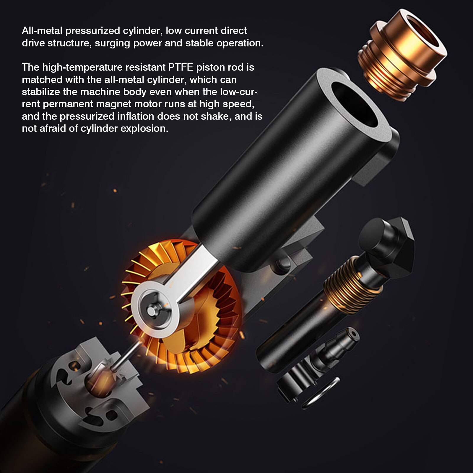 5V/2A 150PSI Oplaadbare Auto Air Compressor Draagb... – Grandado